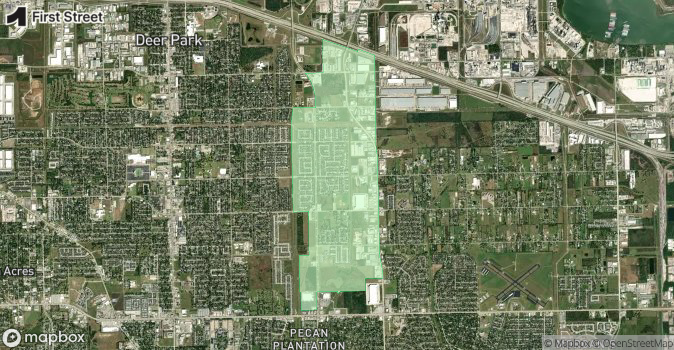 Flood Map The Woodlands FIRST ALERT: ICWW Reaches Historic Levels