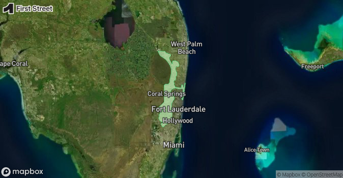 Miami, FL Flood Map and Climate Risk Report | First Street